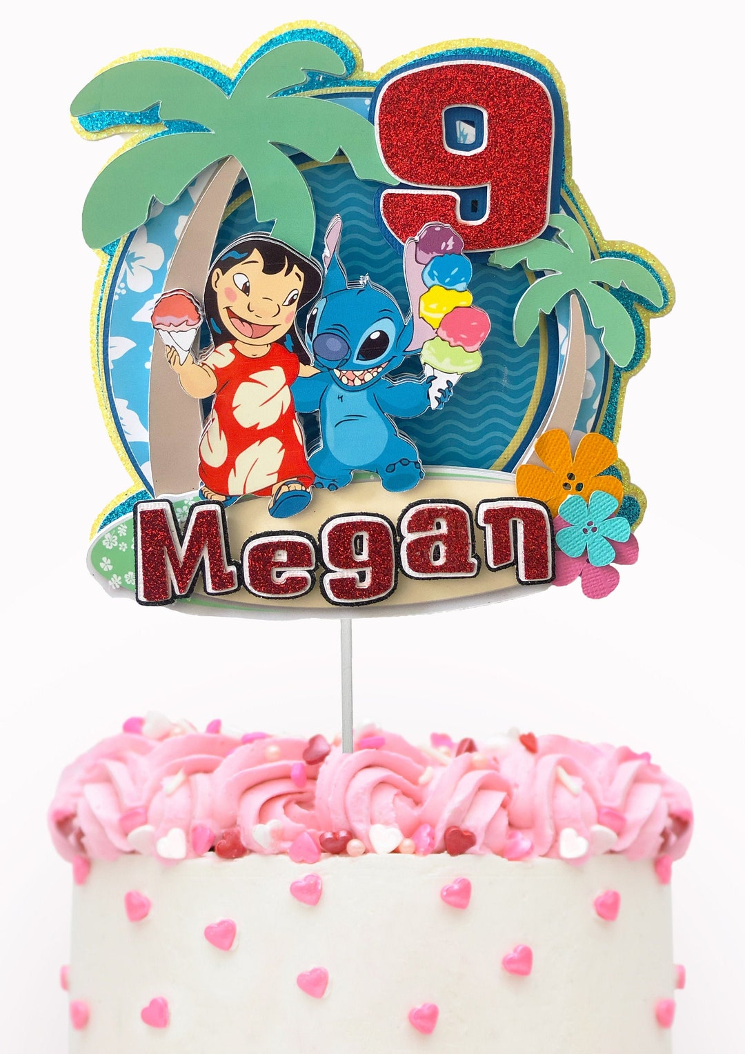 3D Cake Topper | Cake Decoration | Cake Topper | Handmade ...