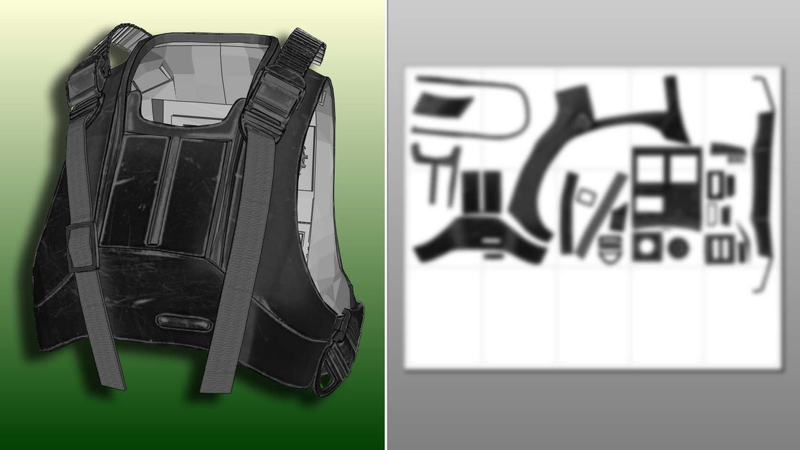 Death Trooper Armor Templates - Foam - Etsy
