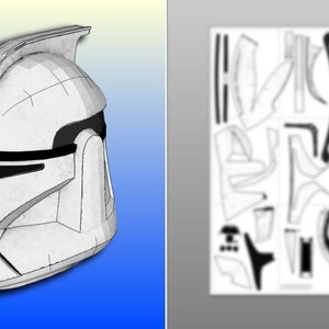 Clone Trooper Phase 1 Armor Templates - Foam - Etsy