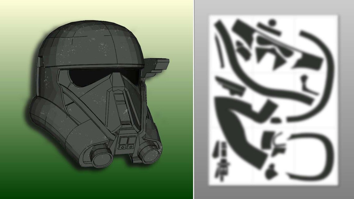 Death Trooper Armor Templates - Foam - Etsy