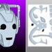 Cyberman Helmet Templates - Foam - Etsy