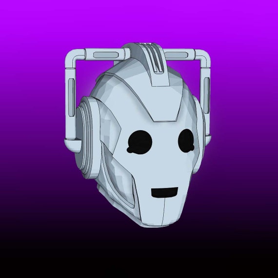 Doctor Who Cyberman Head