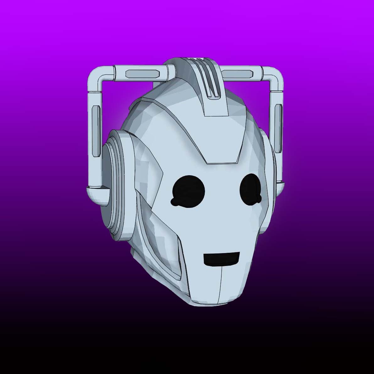 Cyberman Stencil