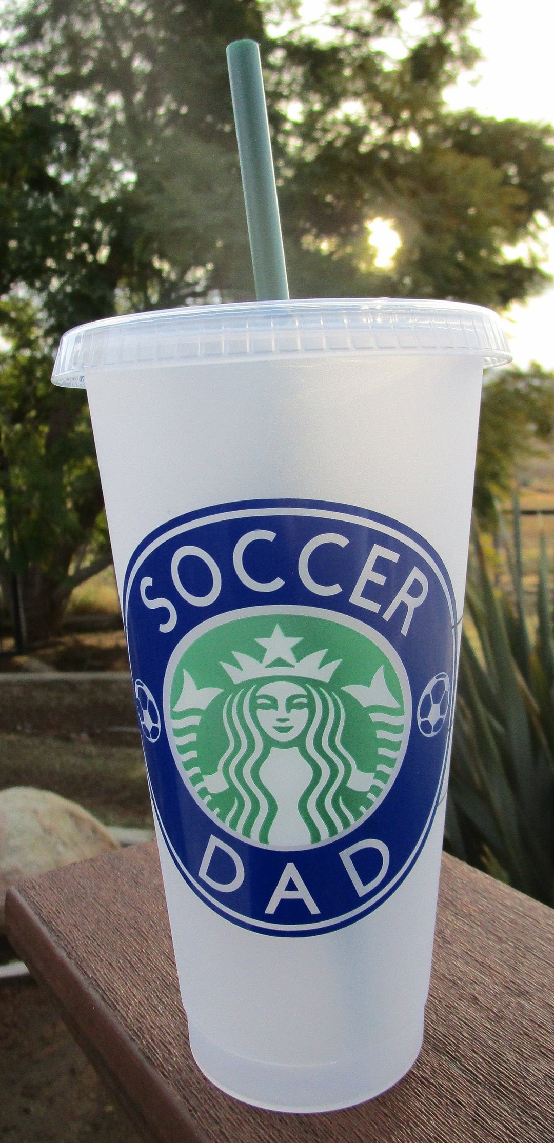 Soccer Dad Starbuck's Hot or Cold Cup - Etsy