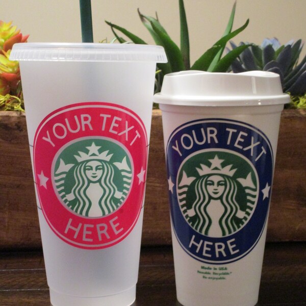 Starbucks Cup Personalized - Etsy
