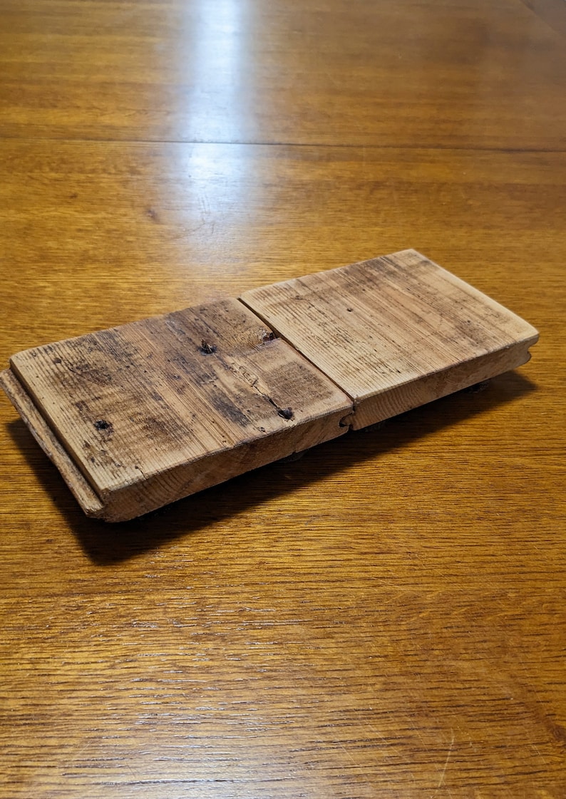 2 Interlocking Riser, Mini Tables, Barn Wood - Etsy