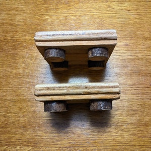 2 Interlocking Riser, Mini Tables, Barn Wood - Etsy