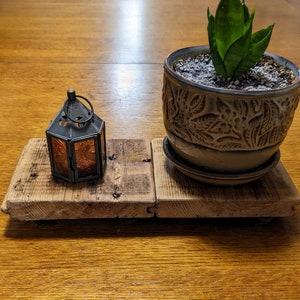 2 Interlocking Riser, Mini Tables, Barn Wood - Etsy