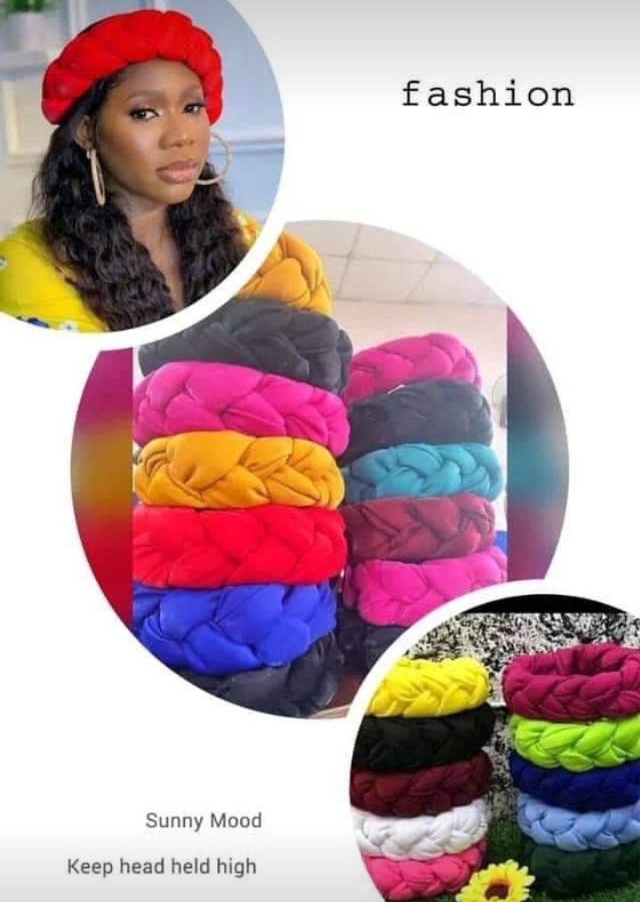 Braided Headband, Plaited Headband, Chucky Braided Headband, Elastic ...