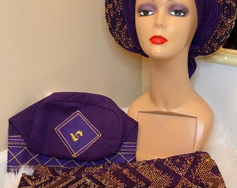 Aso Oke Cap - Etsy