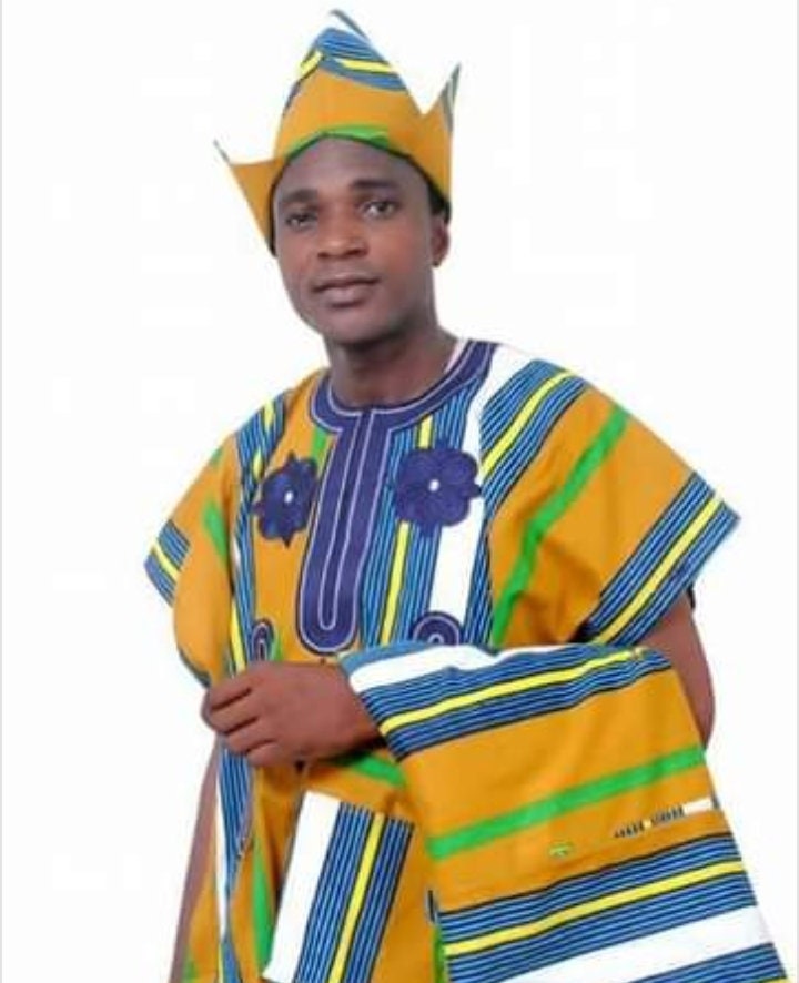 Igala Classic Stoned Auto Gele, Sash & Cap, Igala Traditional Attire ...
