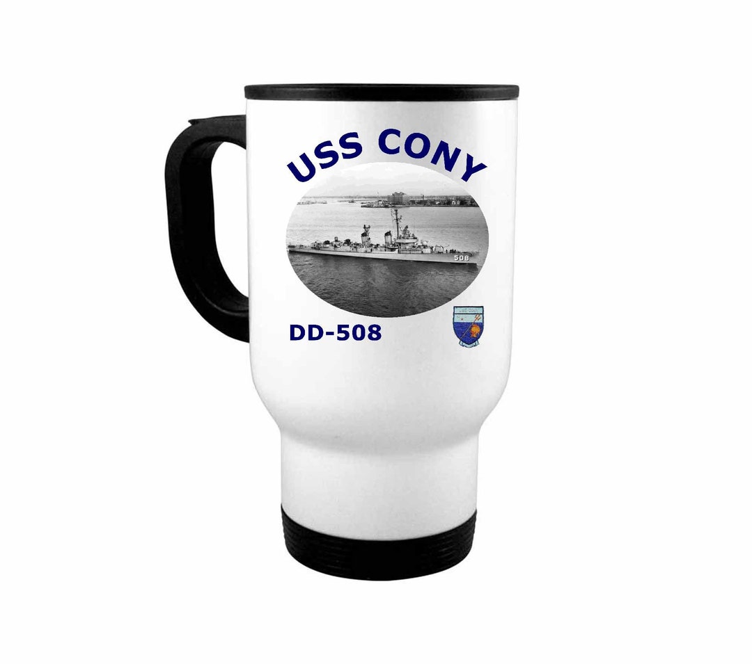 Personalized DD 508 USS Cony Travel Coffee Mug - Etsy