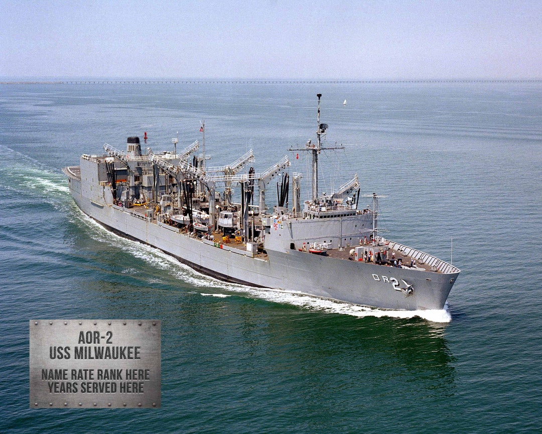 Personalized Metal AOR 2 USS Milwaukee Photo Wall Print - Etsy