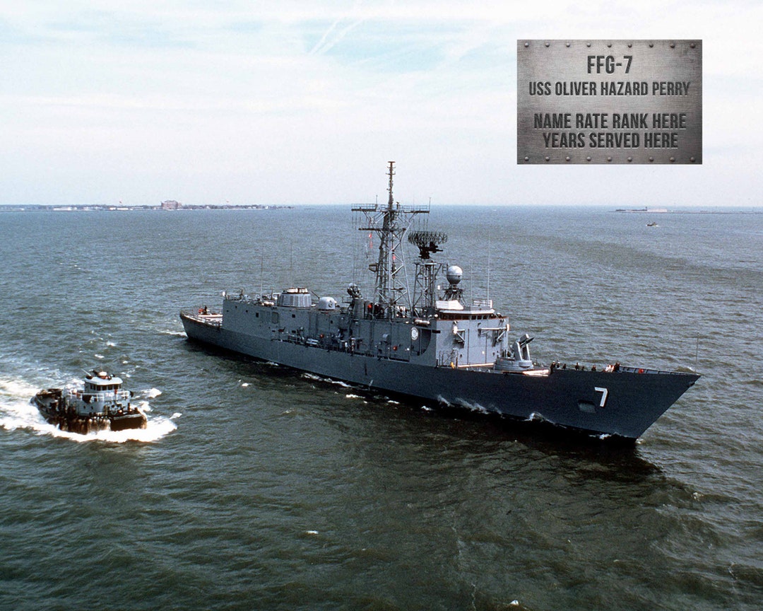 Personalized Metal FFG 7 USS Oliver Hazard Perry Photo Wall Print - Etsy