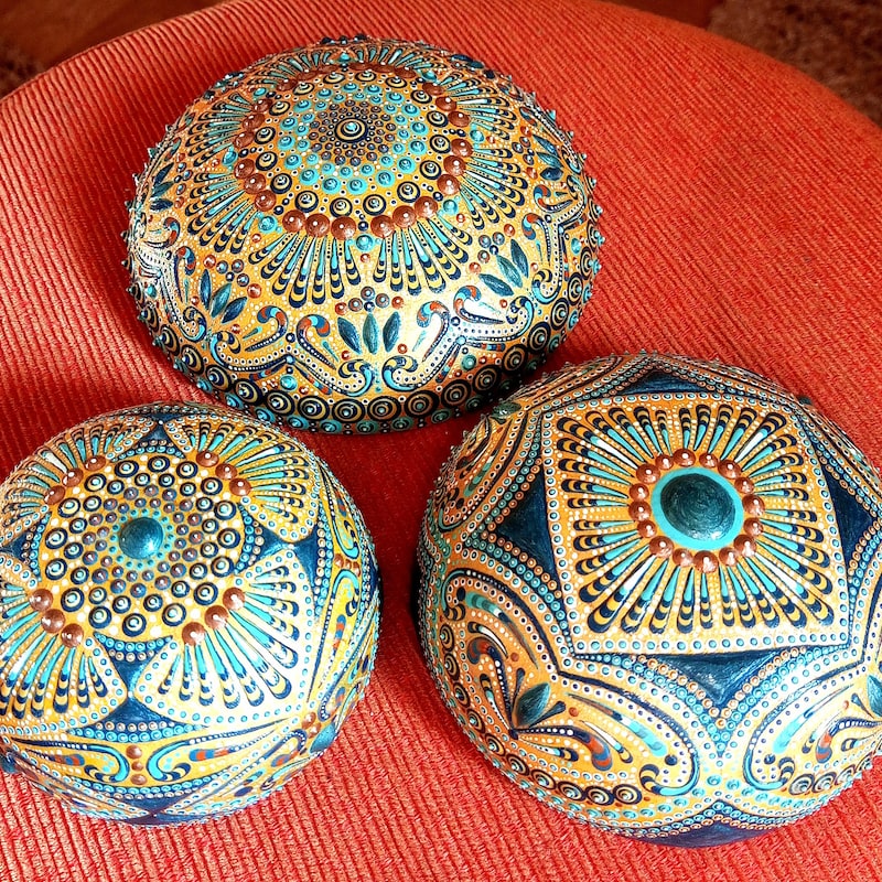 Painted Stones - Etsy