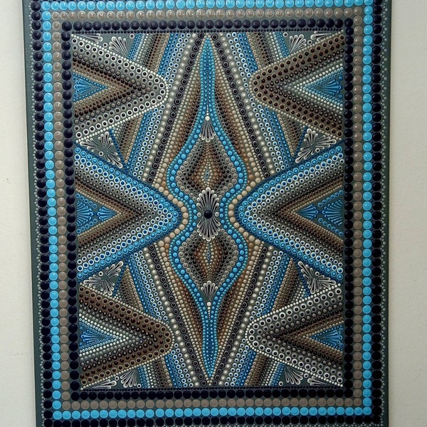 Mandala Canvas - Etsy