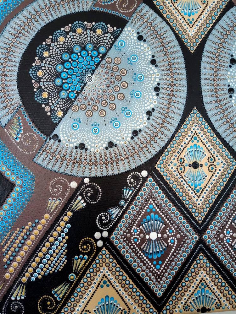 Parallel Universe Mandala Artwork Wall Art Decor Mandala - Etsy New Zealand