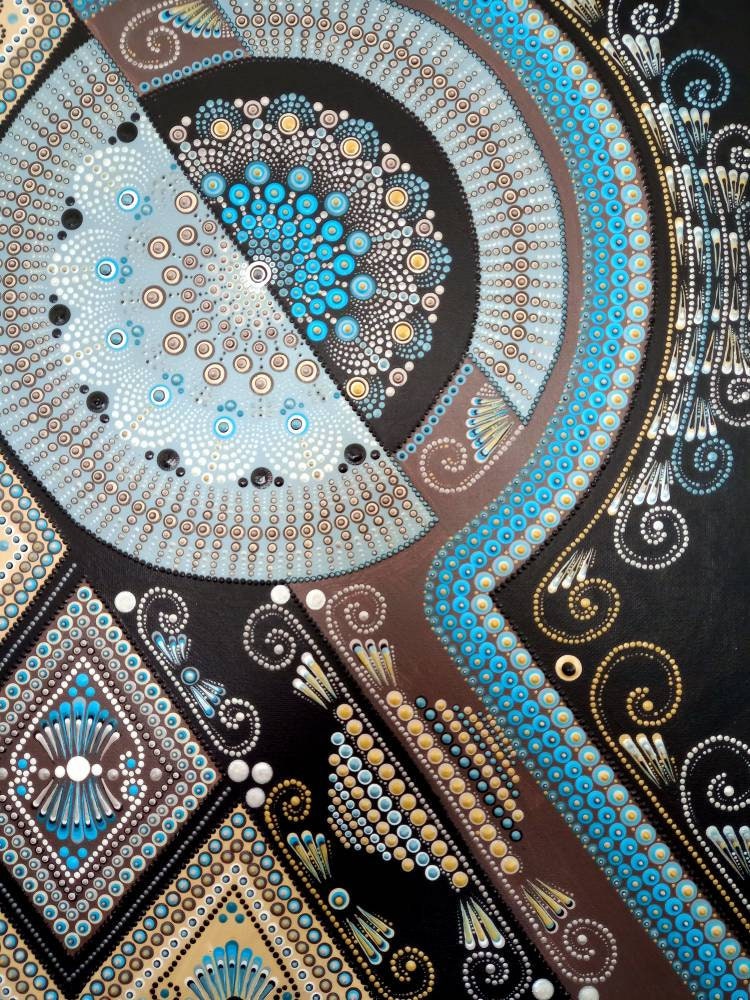 Parallel Universe Mandala Artwork Wall Art Decor Mandala - Etsy New Zealand