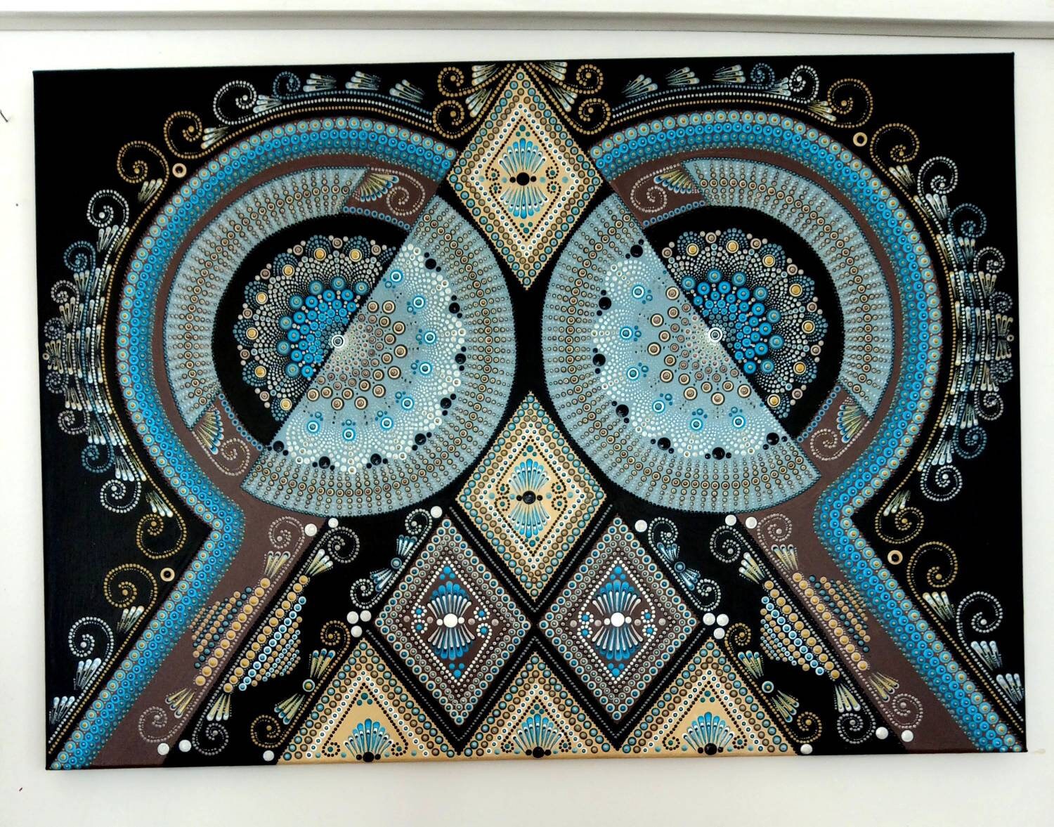 Parallel Universe Mandala Artwork Wall Art Decor Mandala - Etsy New Zealand