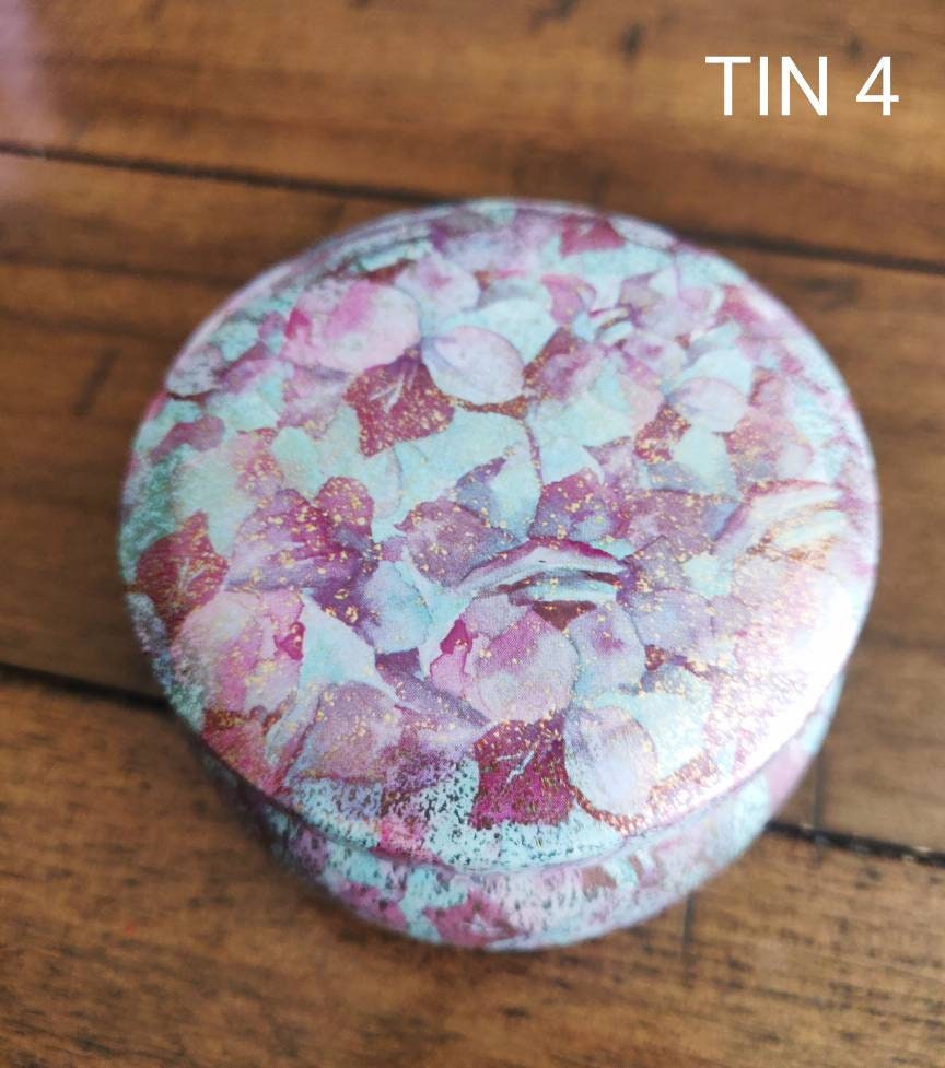 Handmade Scented Candle Tin, Choose Your Scent, Travel Candle, Personal ...