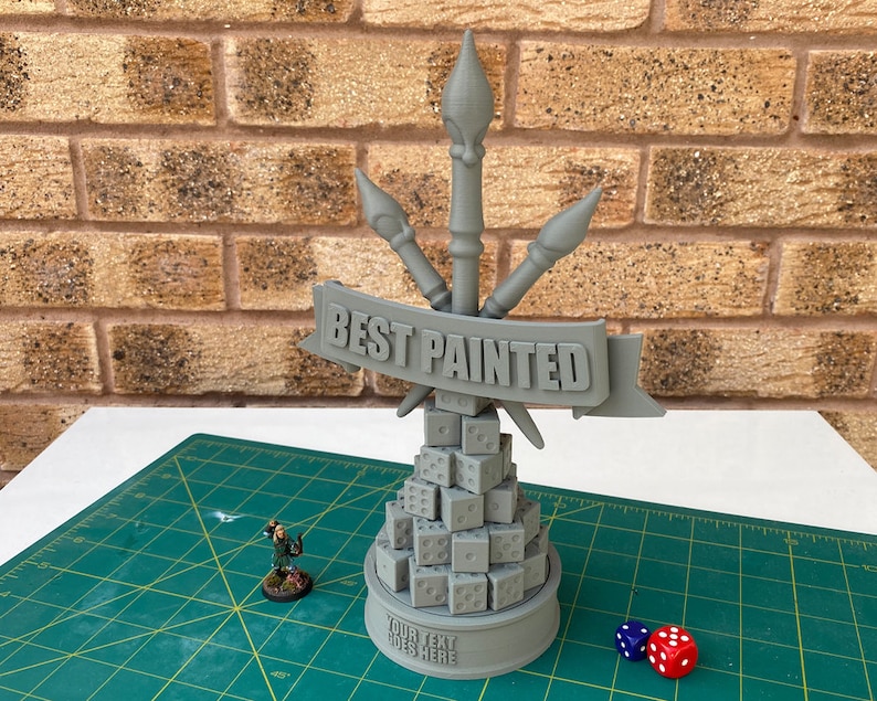 Best Painted Trophy | STL - Etsy