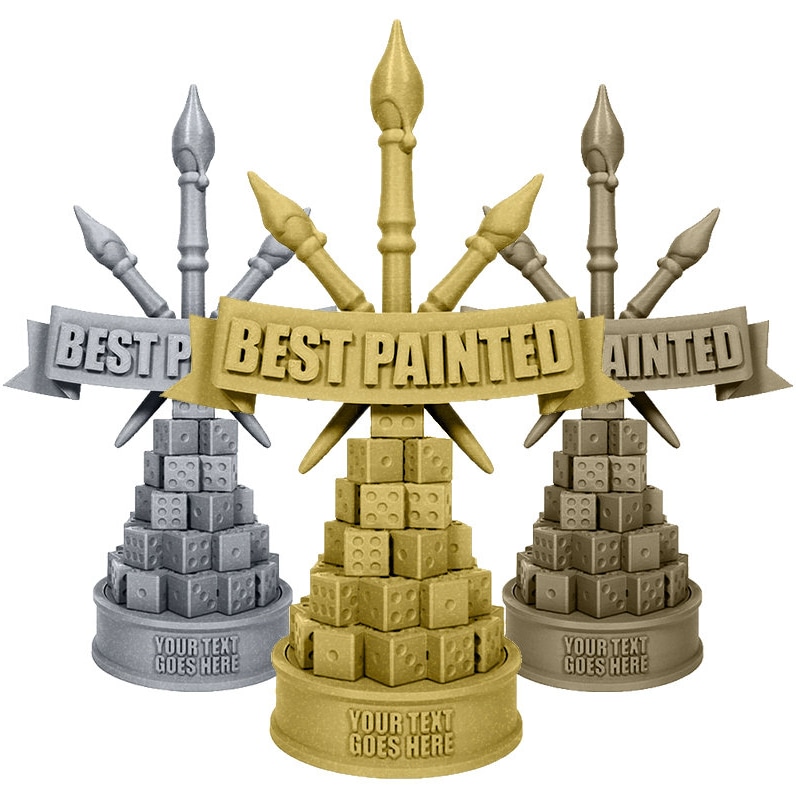 Custom 3d Printed Trophy - Etsy