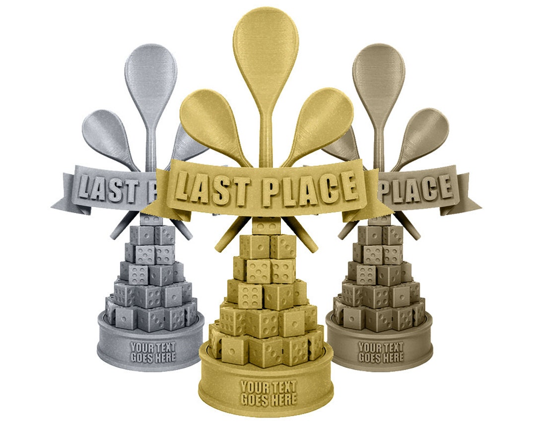 Last Place Trophy | STL - Etsy