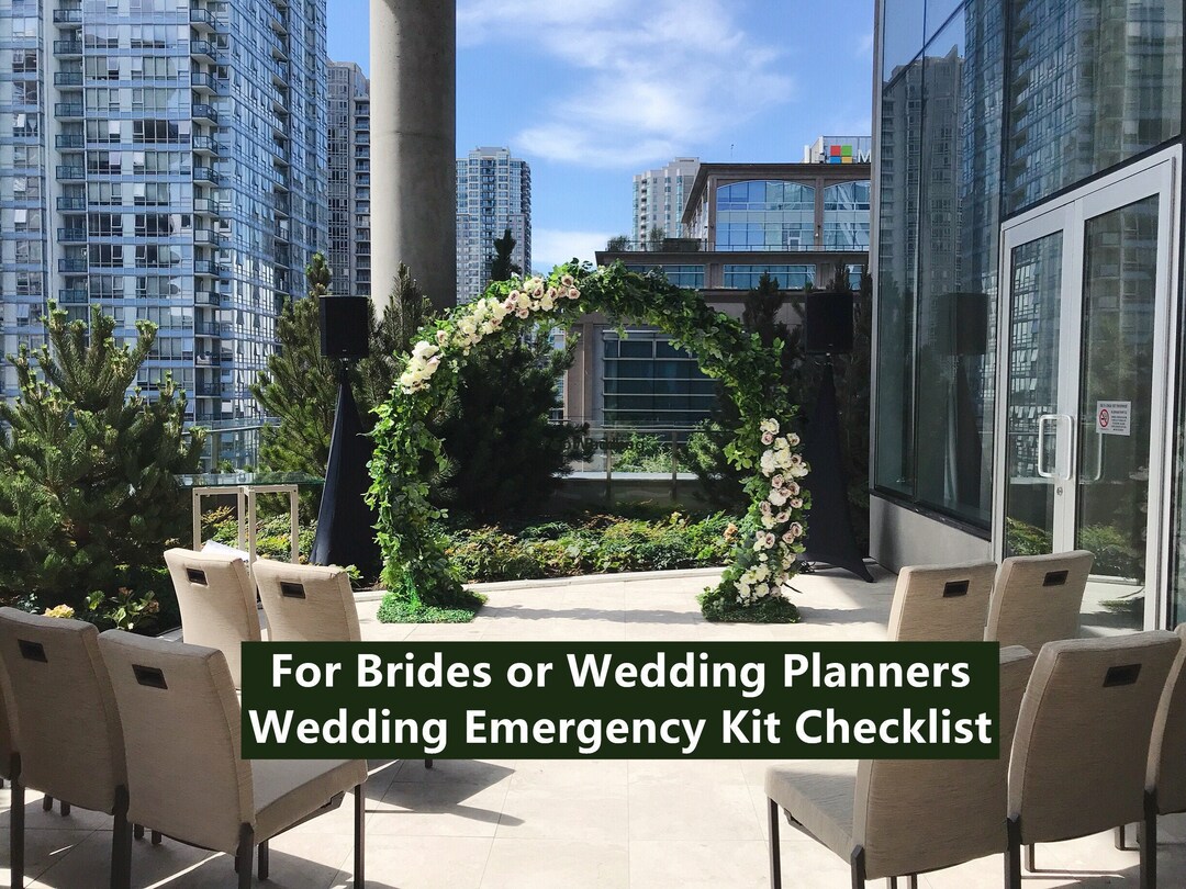 Wedding Emergency Kit Checklist | Wedding Emergency Kit, Wedding Kit ...