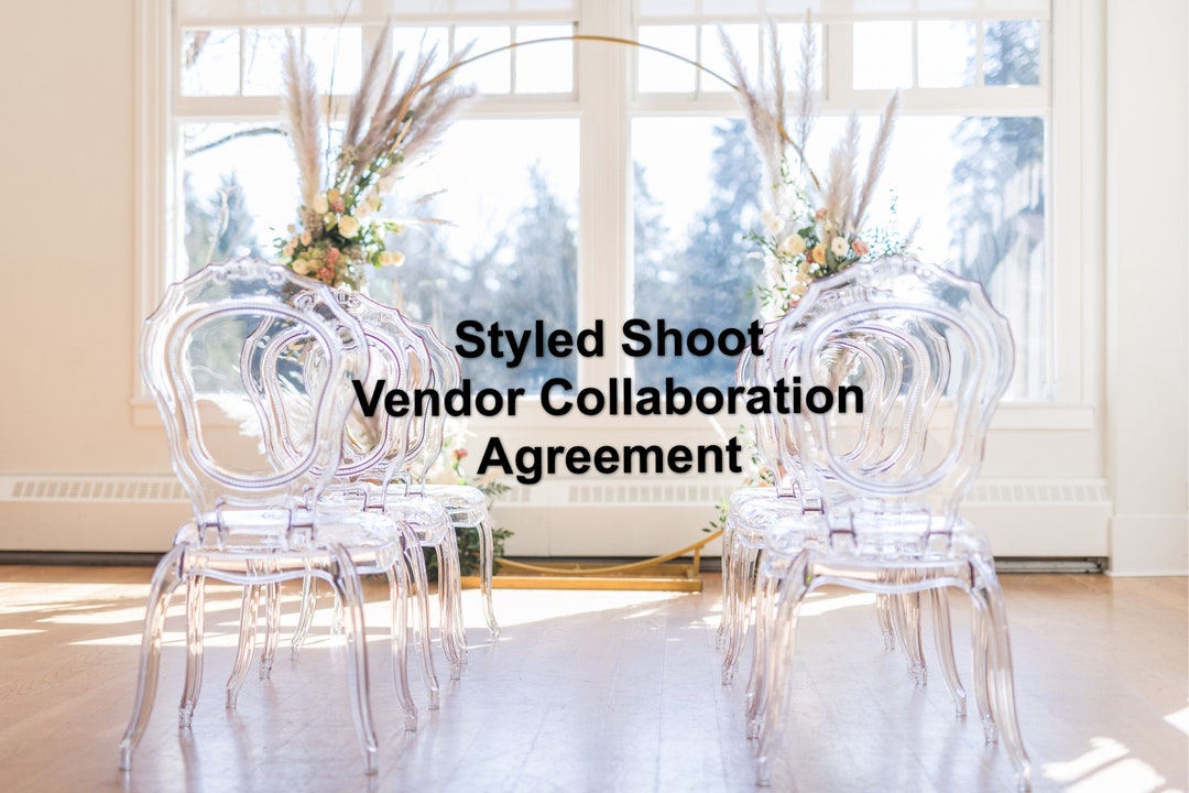 Wedding Planner Styled Shoot Collaboration Agreement Template (digital ...