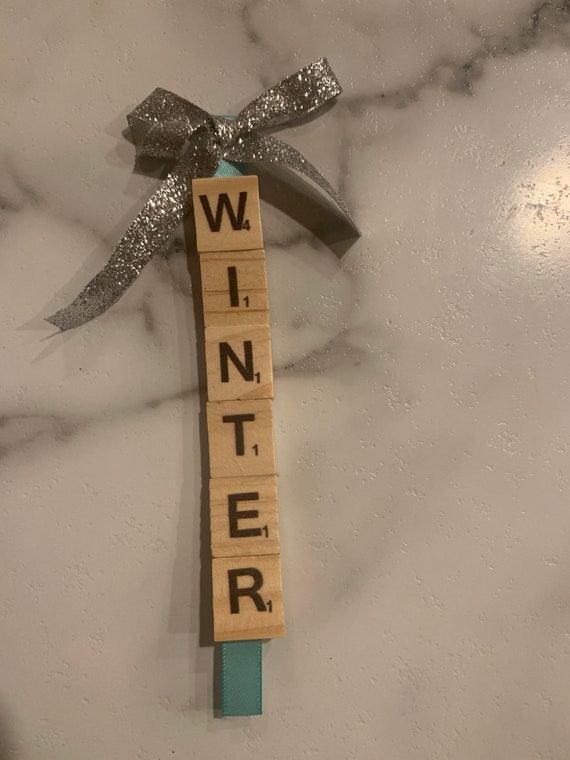 Winter Scrabble Letter Ornaments Etsy winter-scrabble-letter-ornaments-etsy