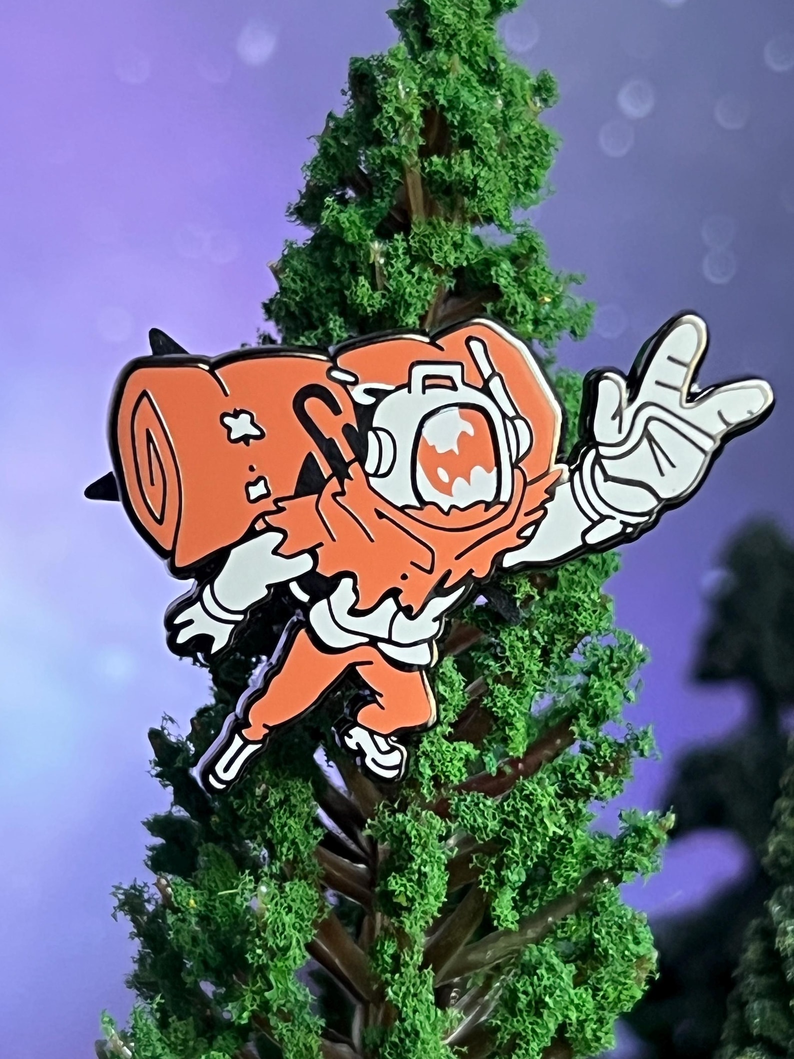 Outer Wilds Inspired Astronaut Hatchling Protagonist Space Hard Enamel ...