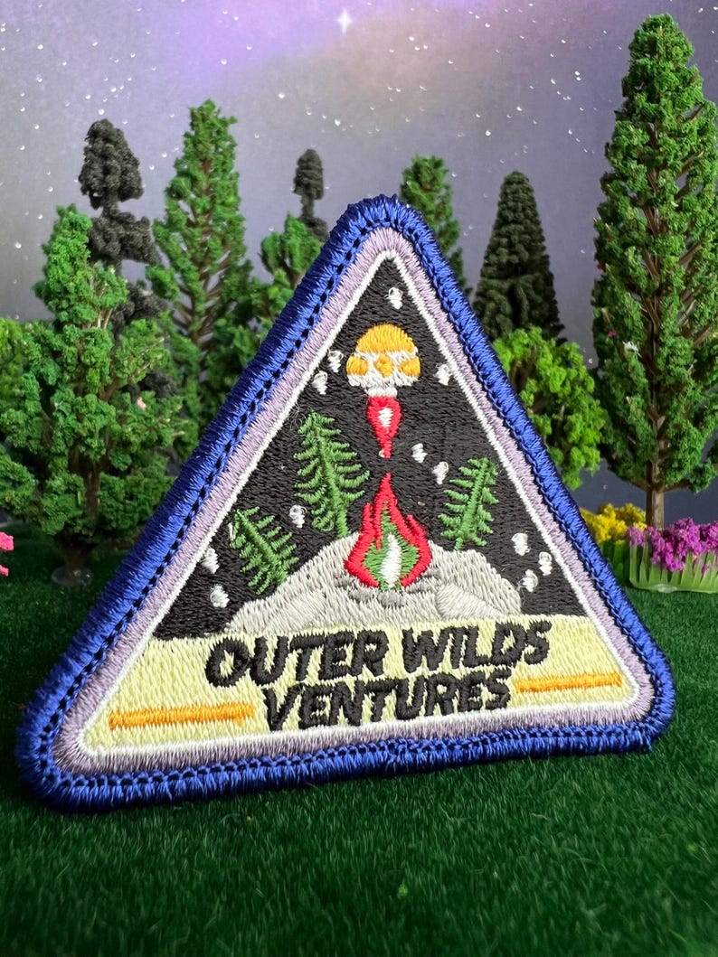 Outer Wilds Inspired Embroidered Patch - Sew-on or Iron-on - Etsy
