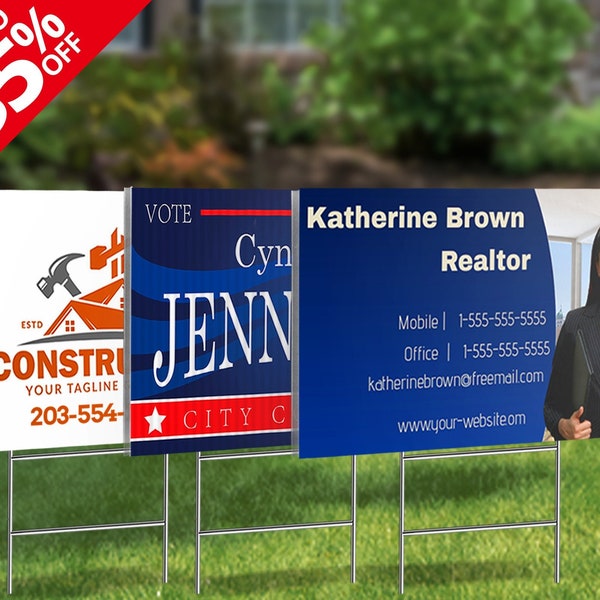 Custom Yard Sign - Etsy