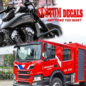 Custom Car Vinyl Lettering - Personalized Text Decal Sticker for ...