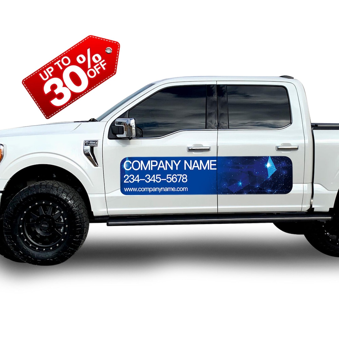 Custom Car Decal - Personalized Vinyl Decals Stickers for Auto Bumper ...