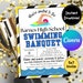 Printable Swim Team Banquet Invitation, Team Party, End of Season ...