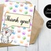 Pet Sitter Thank You Card, Printable Cat Sitter Gift, Cat Thank You ...