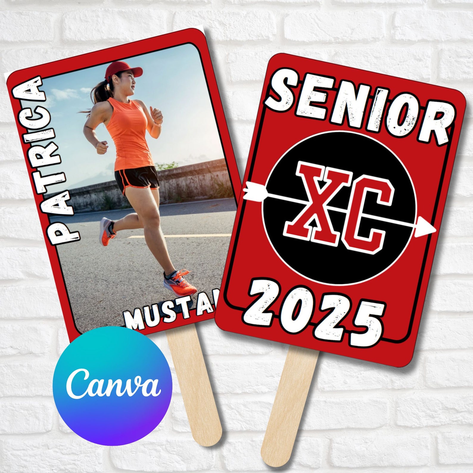 Editable Cross Country Poster, Senior Fan, Cross Country Gift, Senior ...