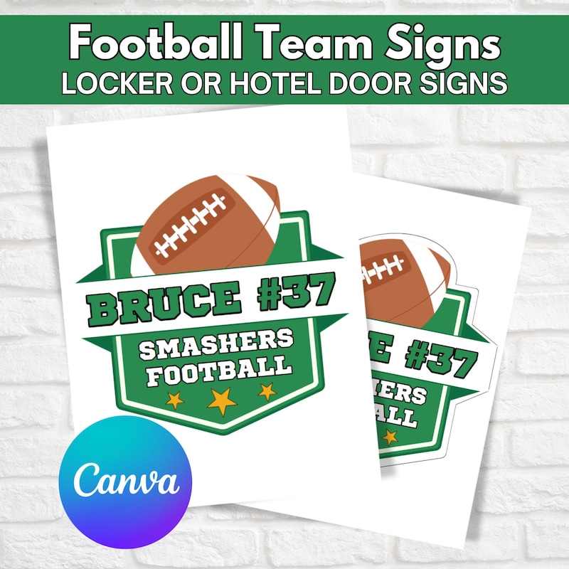 Football Locker Decorations - Etsy