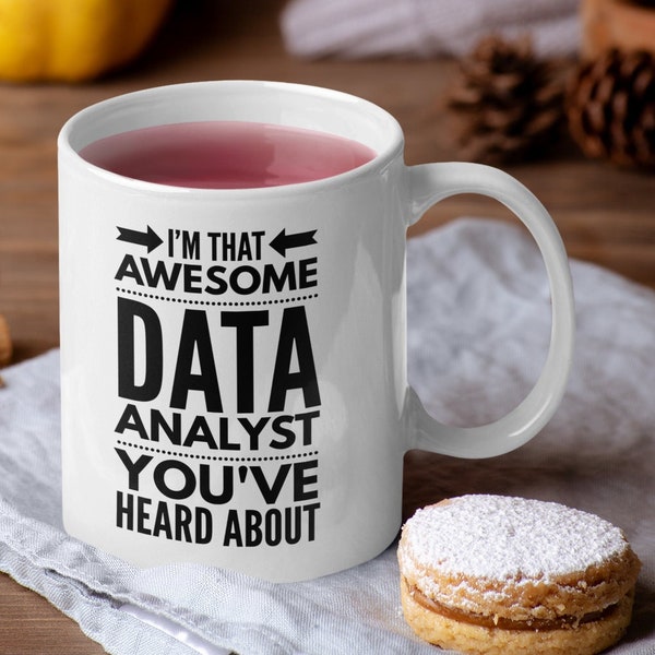 Show Me the Data Mug - Etsy