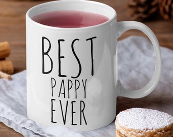 Best Pappy Ever, Gifts From Pappy, Pappy Gifts, Pappy Travel Mug - Etsy