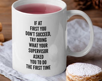 Supervisor Coffee Mug - Etsy