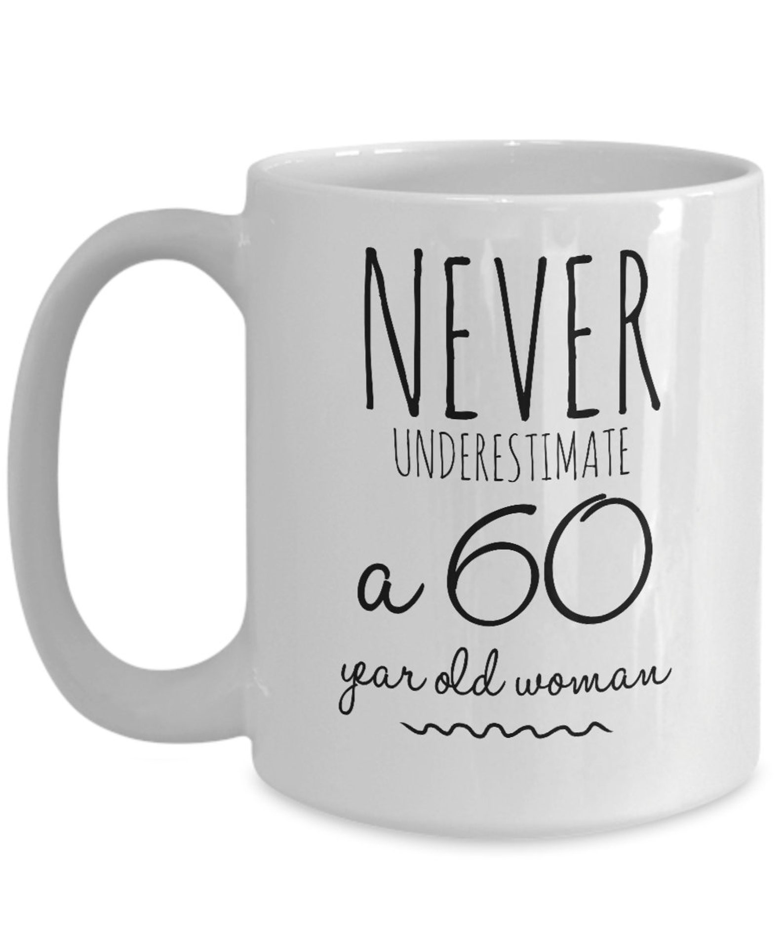 Funny 60th Gift 60 Year Old Woman Mug Funny Gift for Turning - Etsy