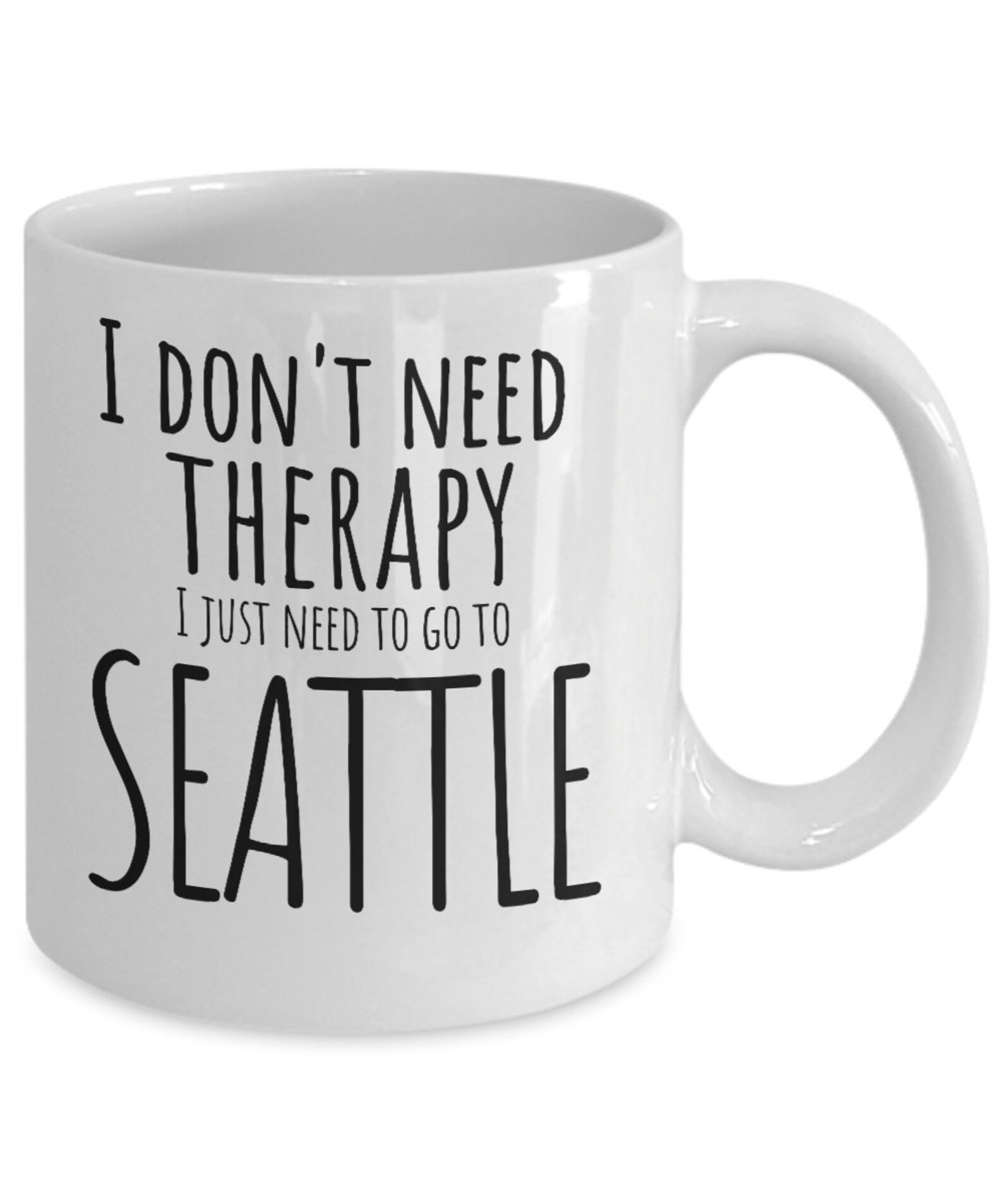 Seattle Coffee Mug Love Seattle Gift Dreaming of Seattle - Etsy