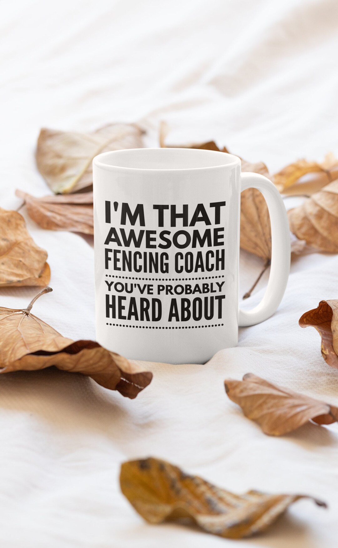 Fencing Coach Gift Funny Mug for Fencing Tutor Fencing - Etsy