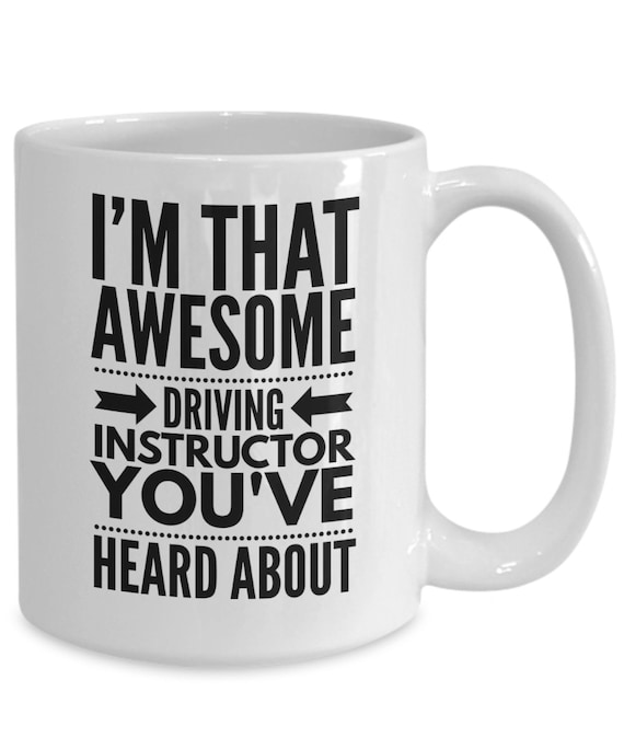 Driving Instructor Gift Black Coffee Funny Driving, 59% OFF