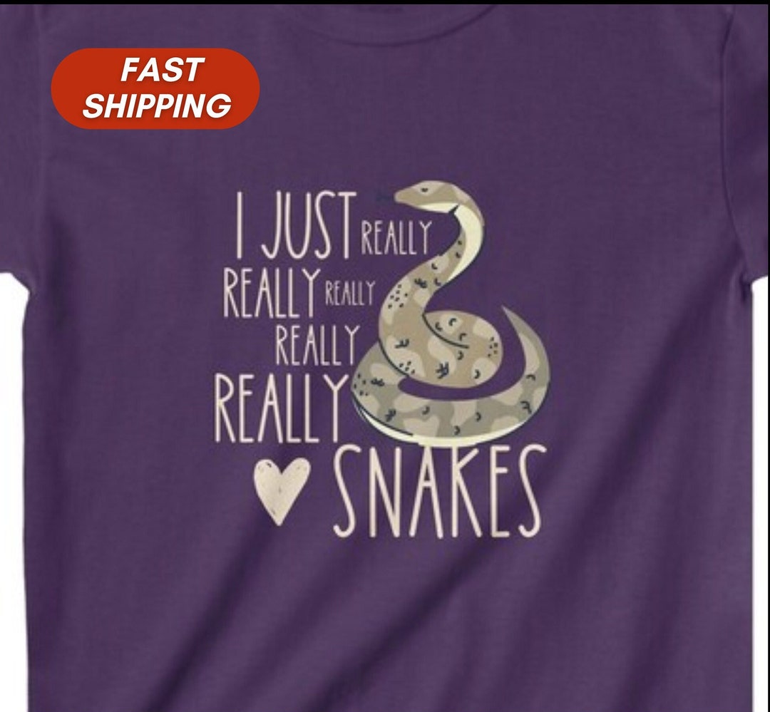 Snake Lover Kids Tshirt Gift for Snake Owner, Kids Heavy Cotton Tee for ...