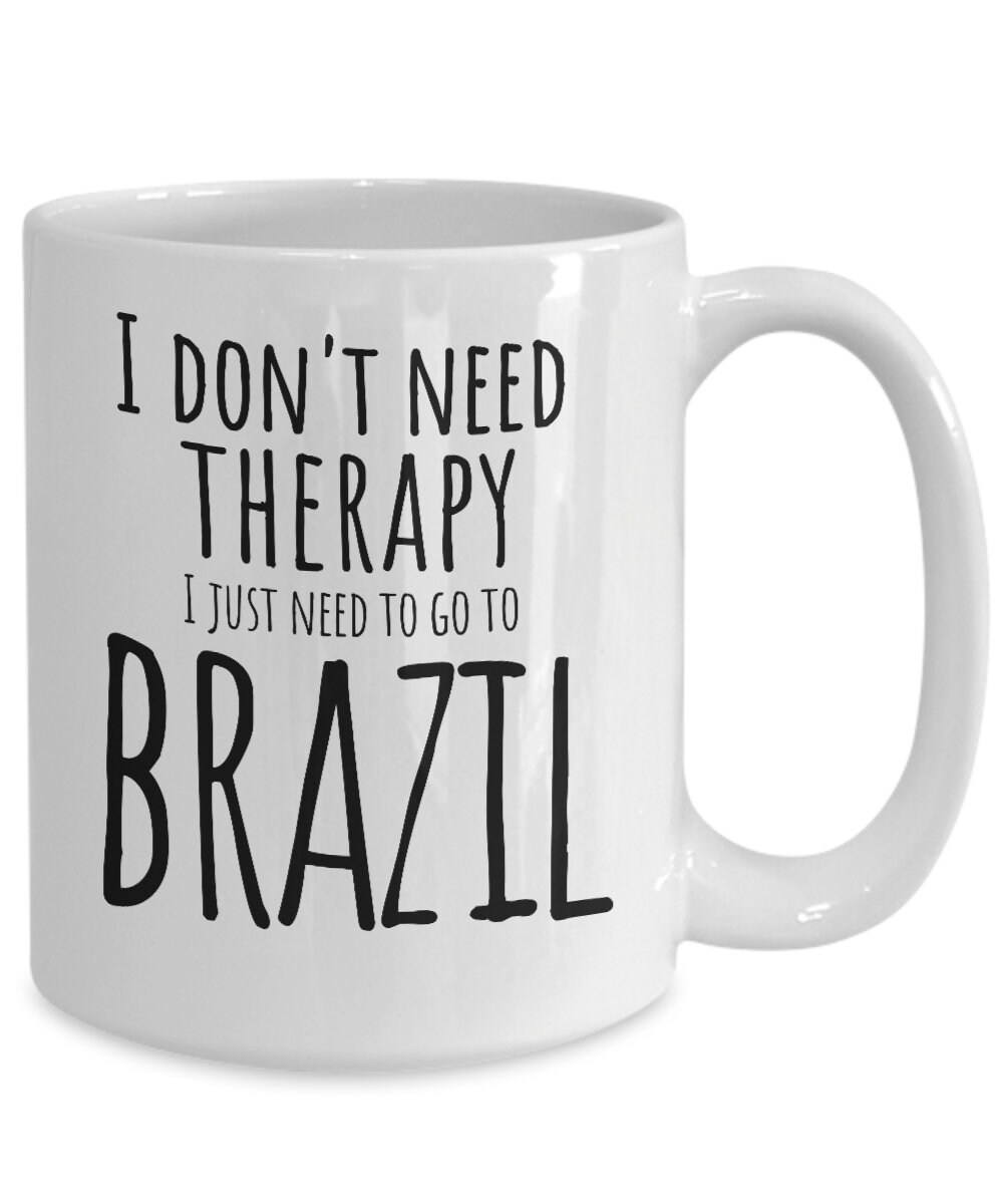 Brazil Mug Love Brazil Coffee Cup Gift for Brazilian Home - Etsy UK