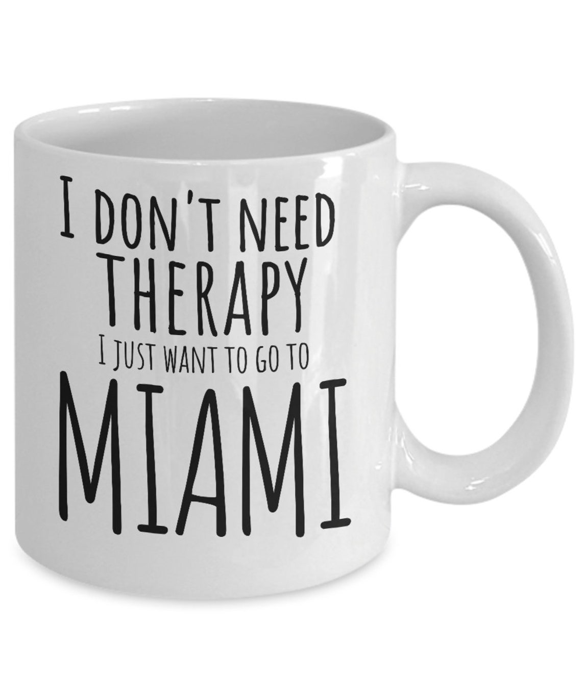 Miami Mug Miami Gift Miami Coffee Cup Miami Florida - Etsy