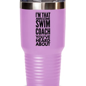 Swim Coach Gift, Swimming Coach Tumbler, Funny Gifts for Swim Coaches ...